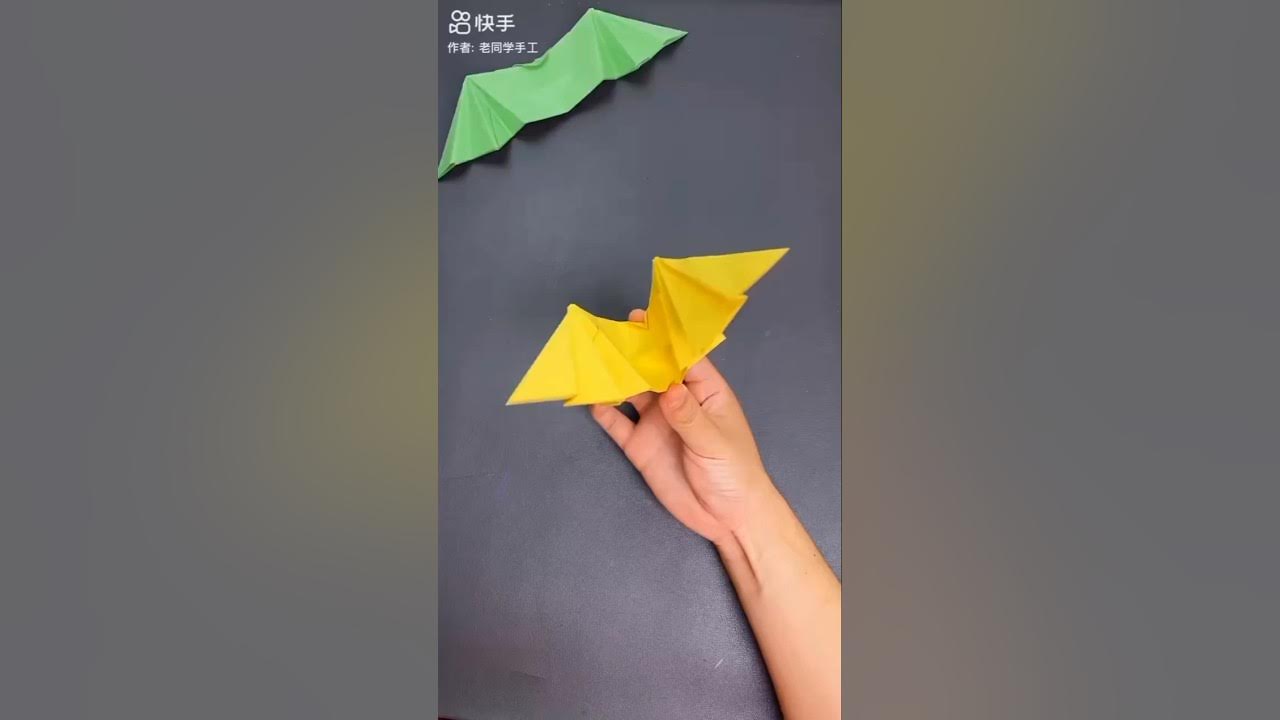 How To Make Origami Flapping Bird Easy Origami Intructions Shots