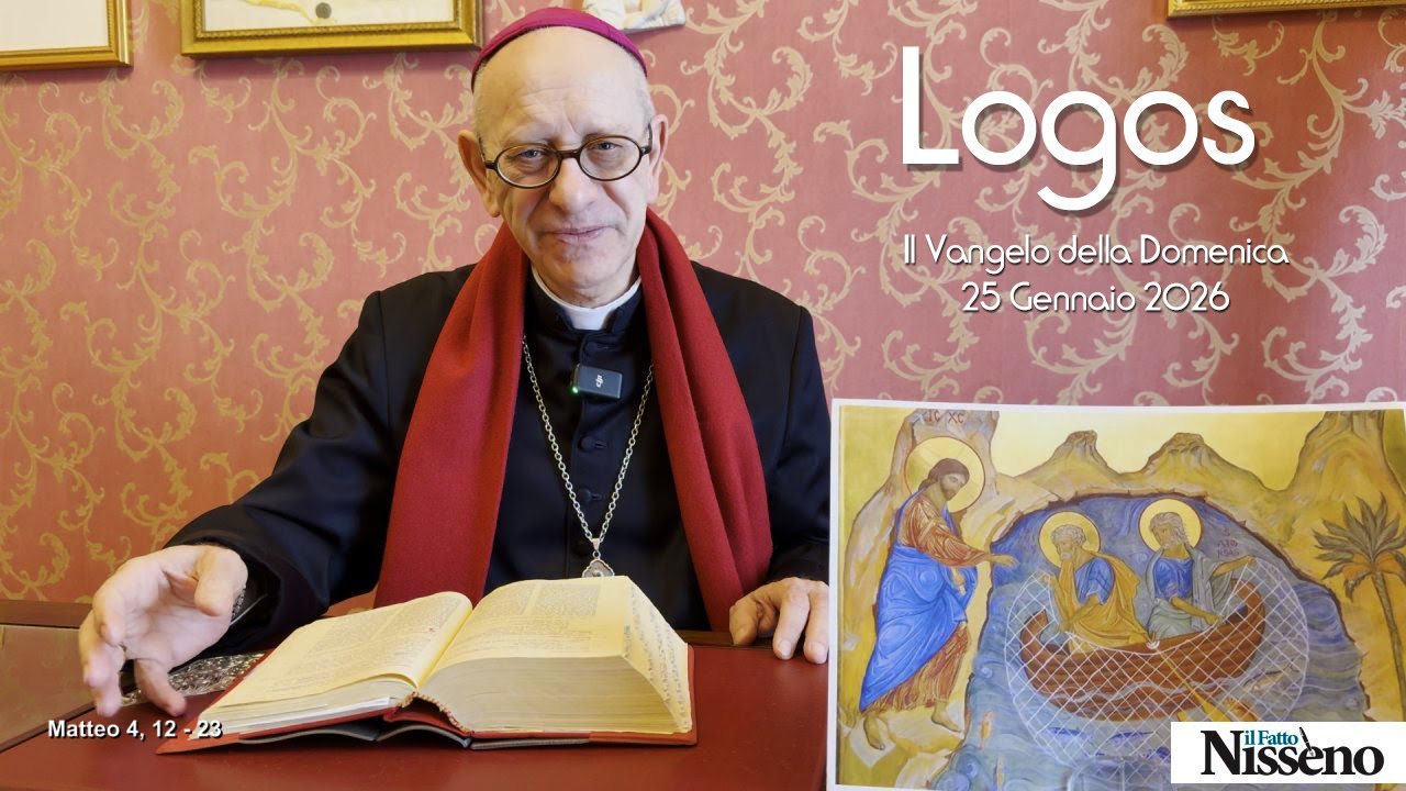 LOGOS il Vangelo della Domenica - 25 Gennaio 2026 - YouTube