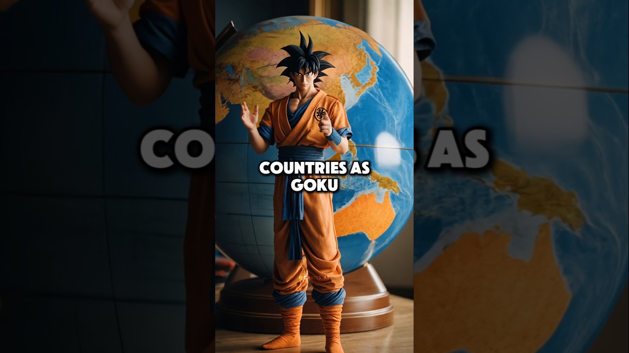 Different Countries as GOKU (Part 2) - YouTube