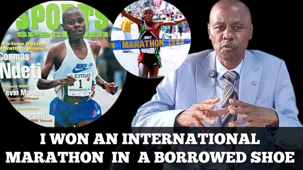 MY WIFE WATCHED ME WIN THE BOSTON MARATHON THROUGH A NEIGHBOUR'S ...