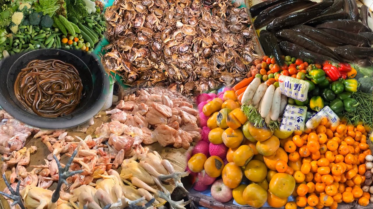 Evening Morning Street Food in Market - Looking So Amazing - YouTube