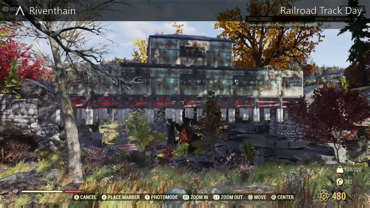 Fallout 76 C.A.M.P. Showcase Railroad Track Daytime - YouTube