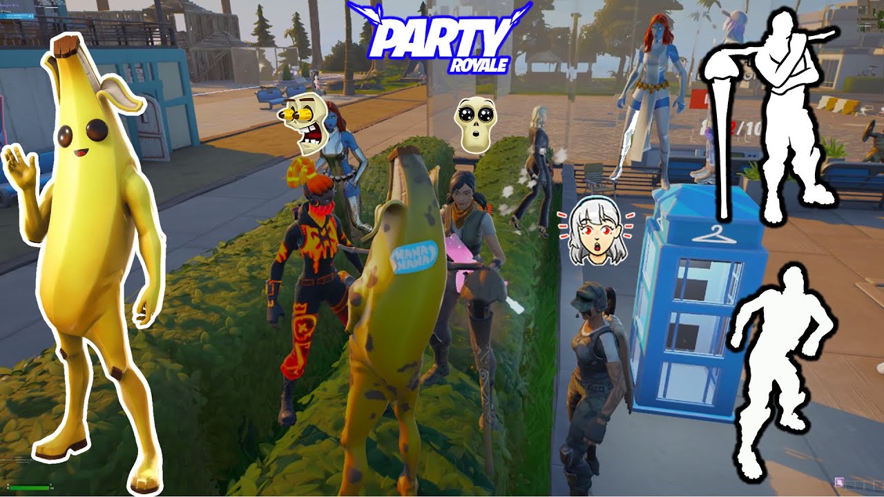 Nobody Expected Peely To Start Doing The RAREST Emotes In Fortnite 😲 ...