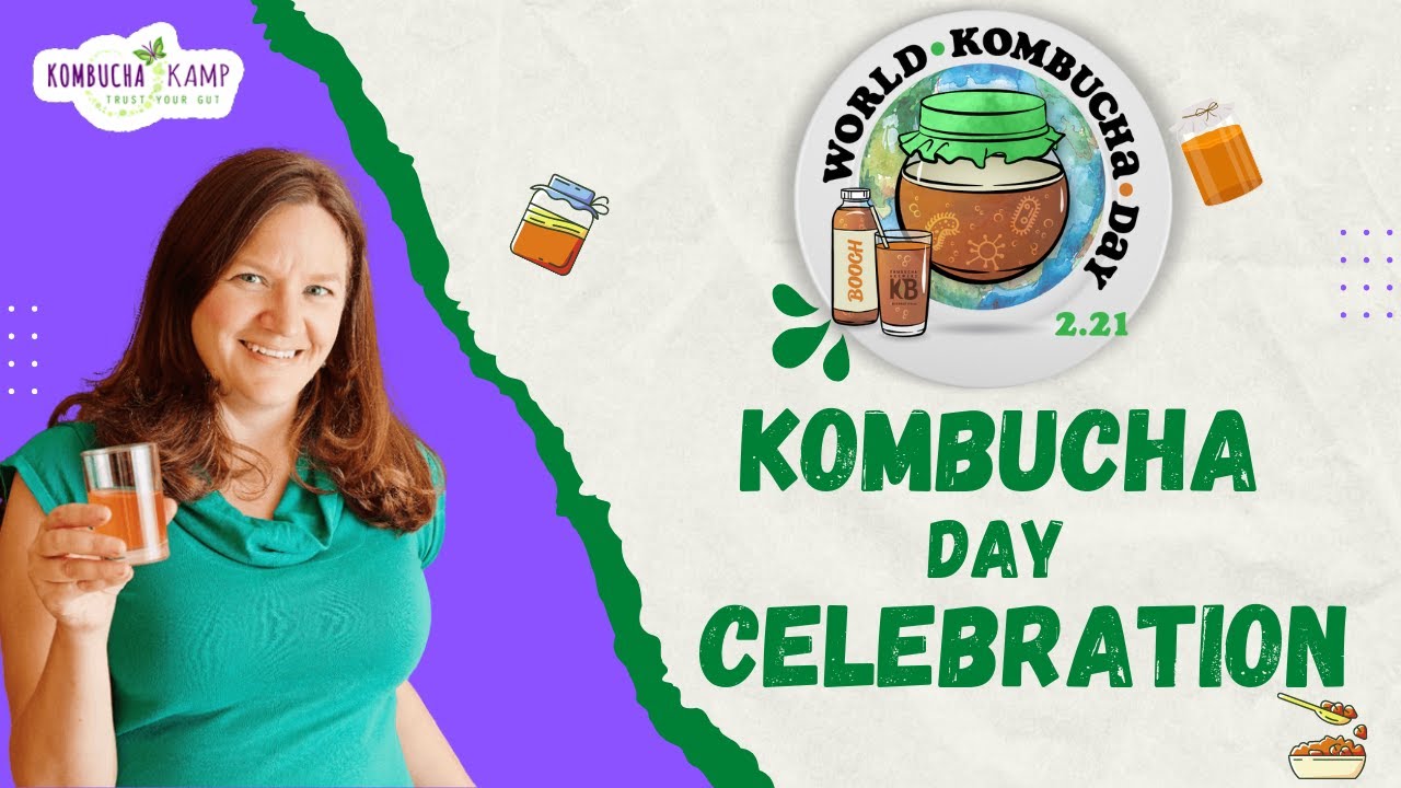 Celebrate World Kombucha Day 2022 With Hannah Crum - YouTube
