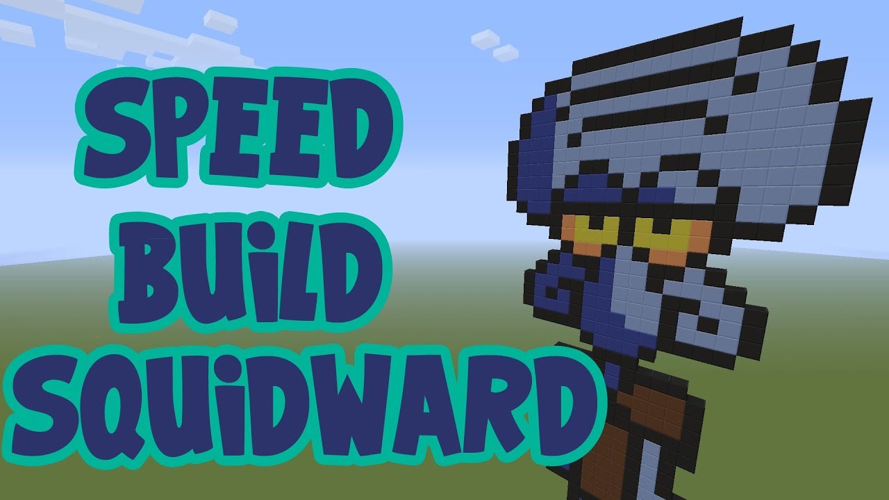 Minecraft Speed Build Return - Squidward - YouTube