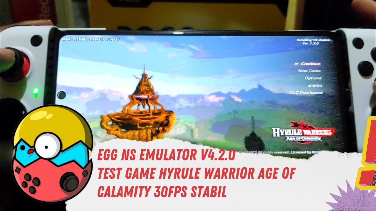 Hyrule Warriors Age of Calamity Test Gameplay | EGG NS Emulator V4.2.0 ...