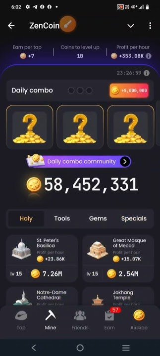 Zencoin Daily Combo 28 October | Zen coin Today Combo #zencoin #combo #airdrop #mining - YouTube