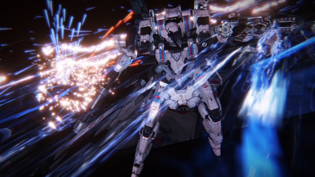 AC6 Online Arena 1on1 Full ALBA Frame & 2x Needle Gun - YouTube