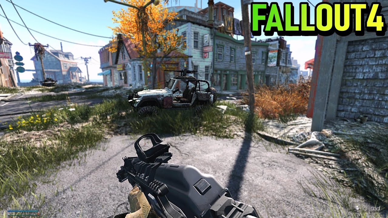 FALLOUT 4 MODDED OPERATOR REALISM GAMEPLAY - YouTube