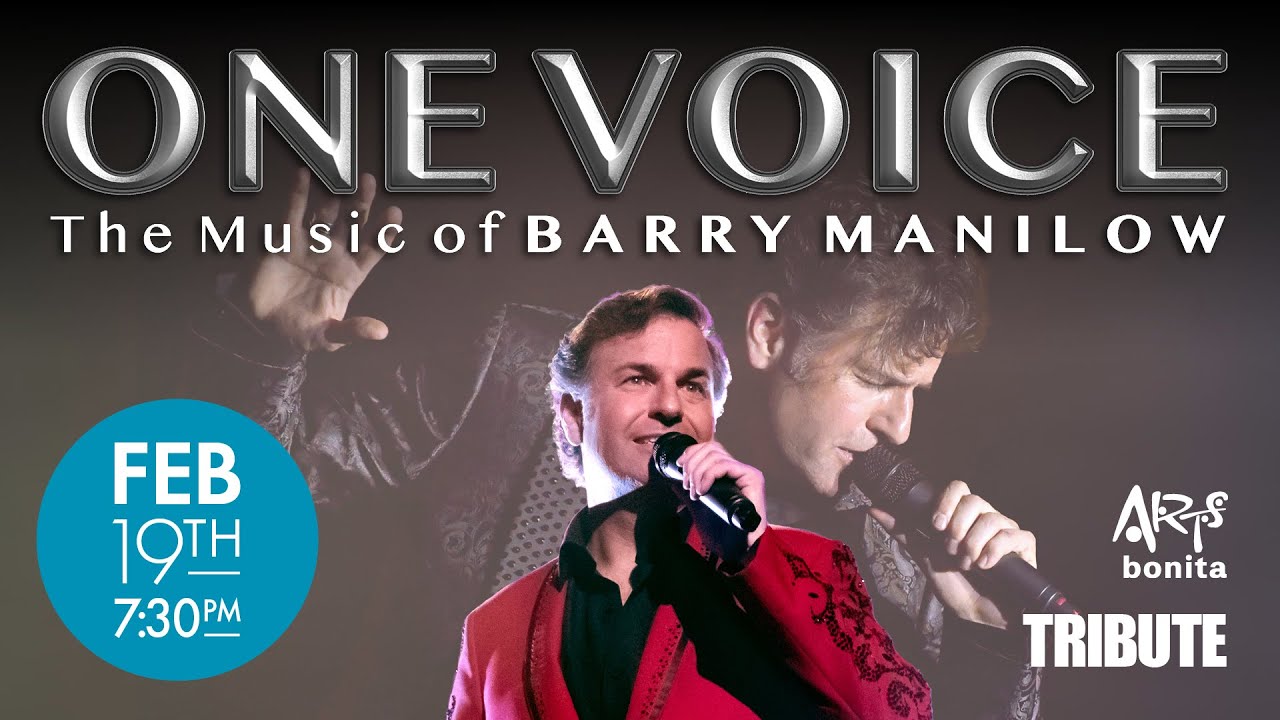 Mark Sanders Performs: The Music Of Barry Manilow - February 19th - YouTube
