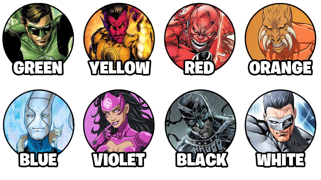 Every DC Lantern Corps Explained in 17 Minutes - YouTube