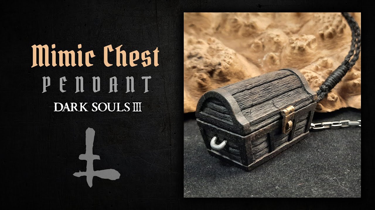 Mimic Chest Pendant - Hand Made Carving - YouTube