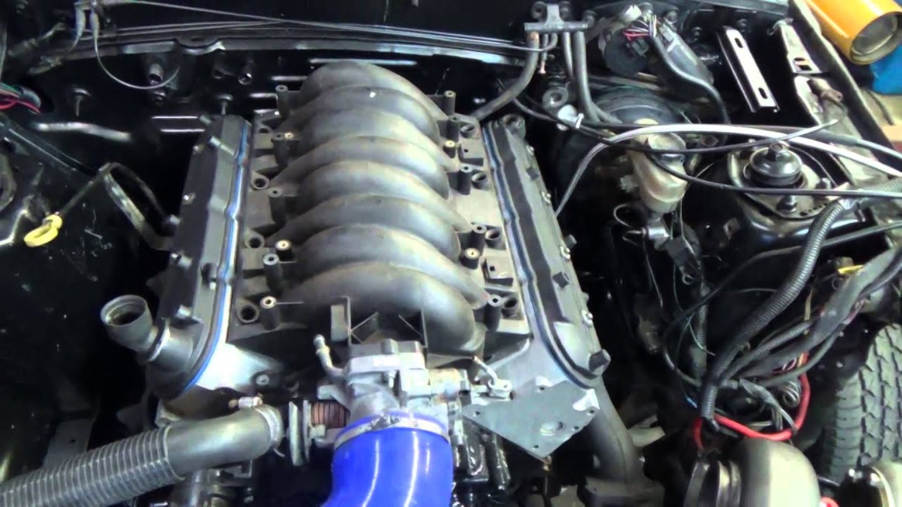 5.3 Turbo Mustang - Part 9 (Engine Installed) - YouTube