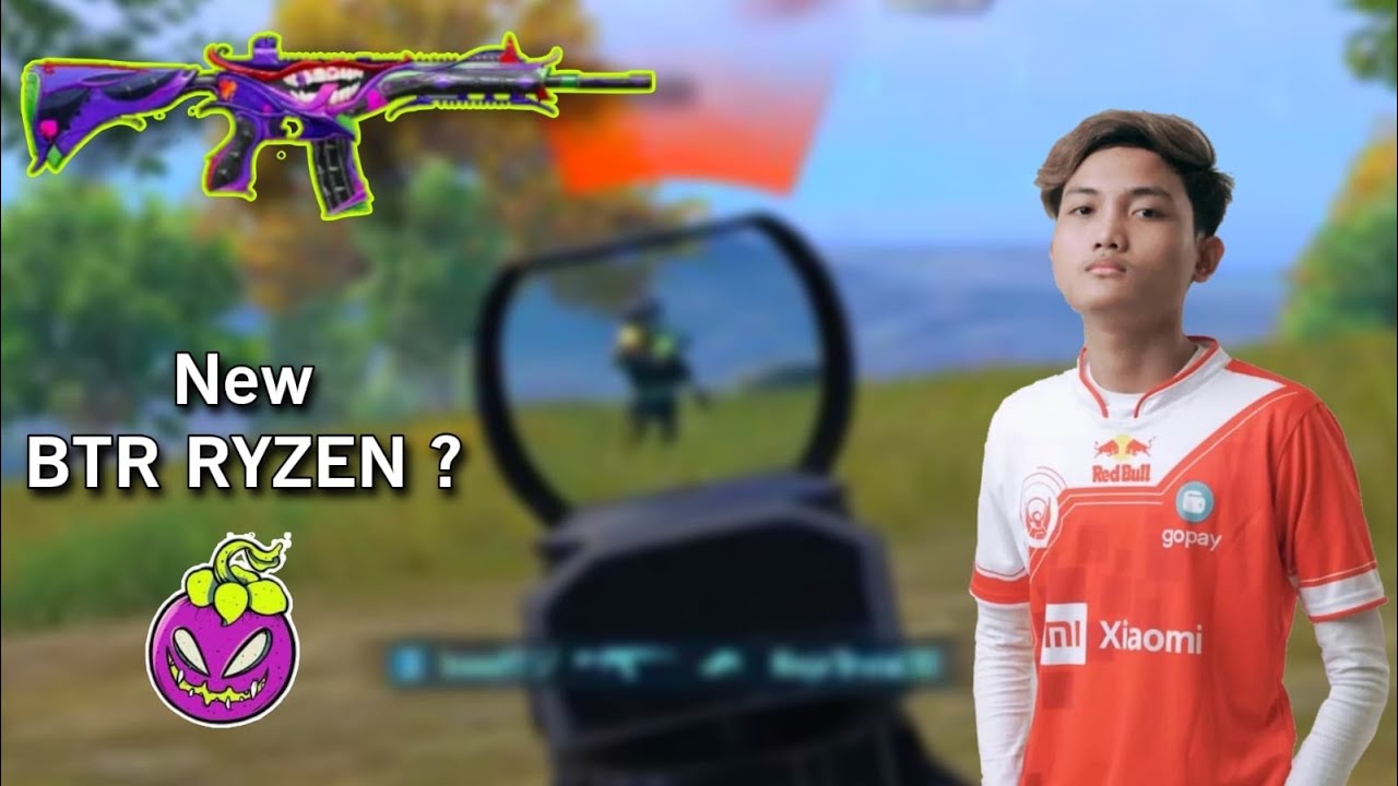 New BTR RYZEN ?? | 4 Finger + Gyro | Handcam | PUBG Mobile - YouTube
