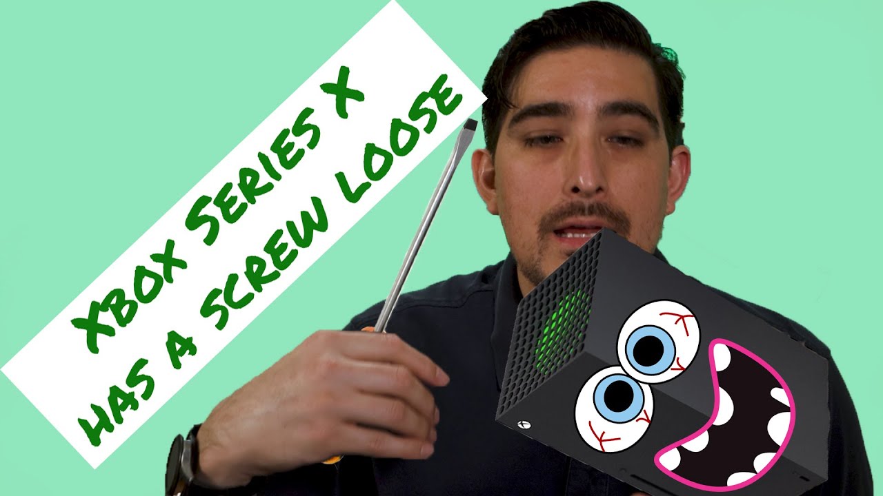 Xbox series x has a screw loose - YouTube