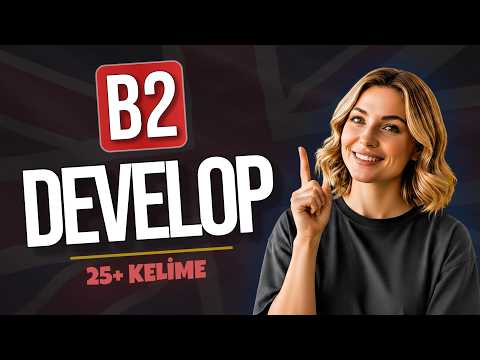B2 English Vocabulary | 50+ Kelimeyle Sonraki Seviyeye Geç