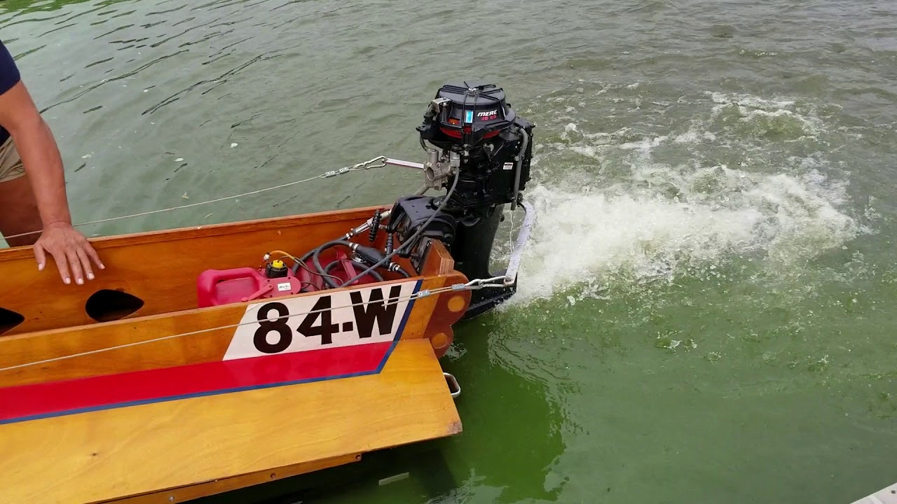 Mercury racing 25ss 1st start / run in 40 years - YouTube