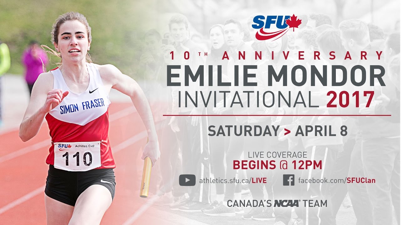 SFU Clan Track & Field: 2017 Emilie Mondor Invitational - YouTube