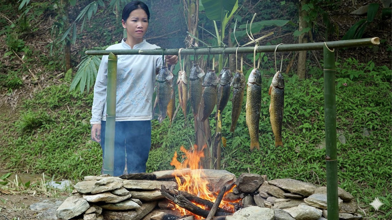 Single mother makes smoked fish – the journey of saving every penny to ...