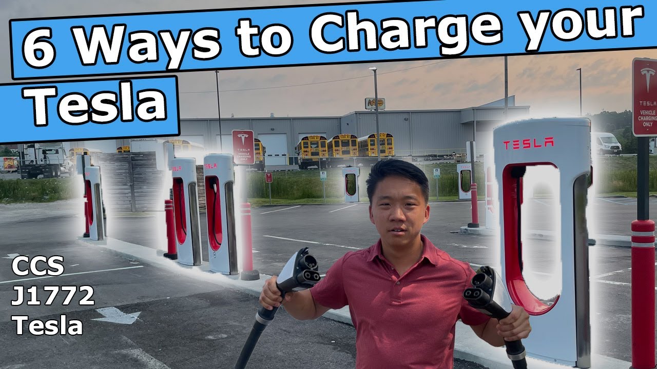 6 Most Common Ways I Charge My Tesla & Charging Apps I use - YouTube