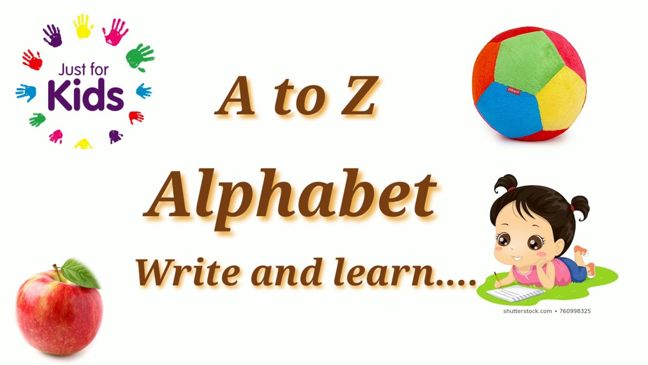 A to Z Alphabet - YouTube