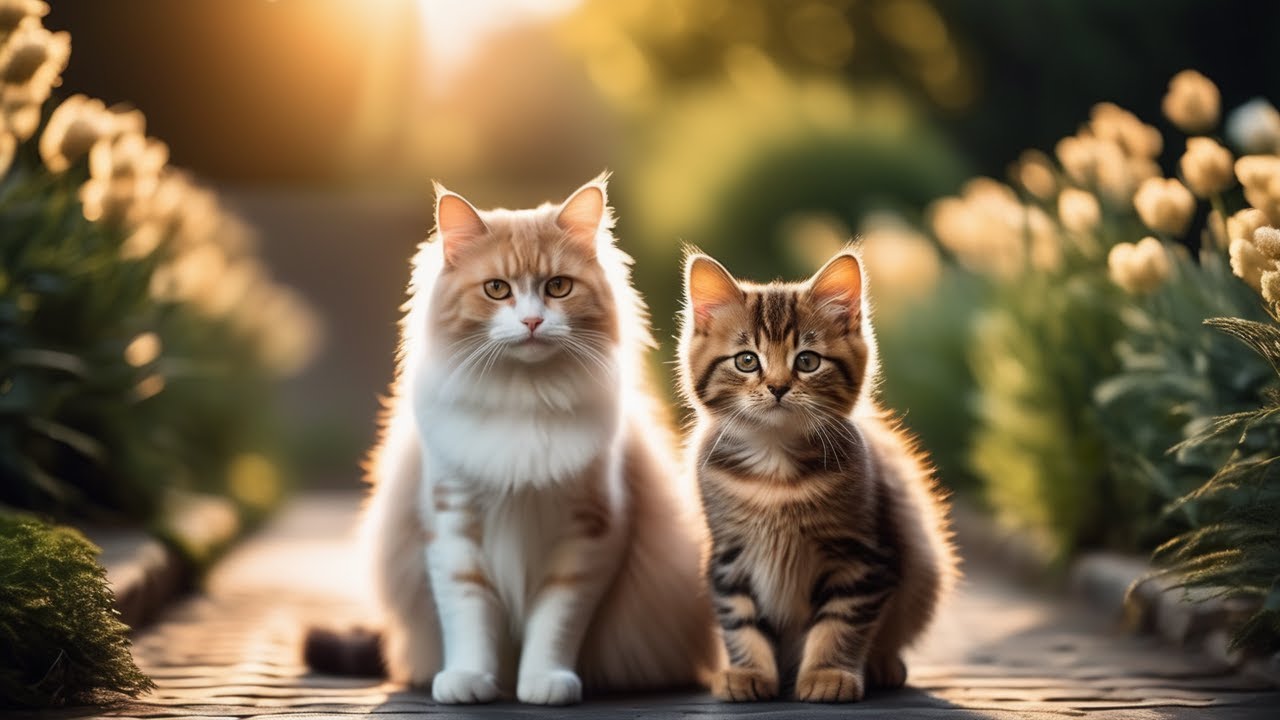 Relax with Cats & Lo-Fi: Soothing Sleep BGM for a Peaceful Night - YouTube