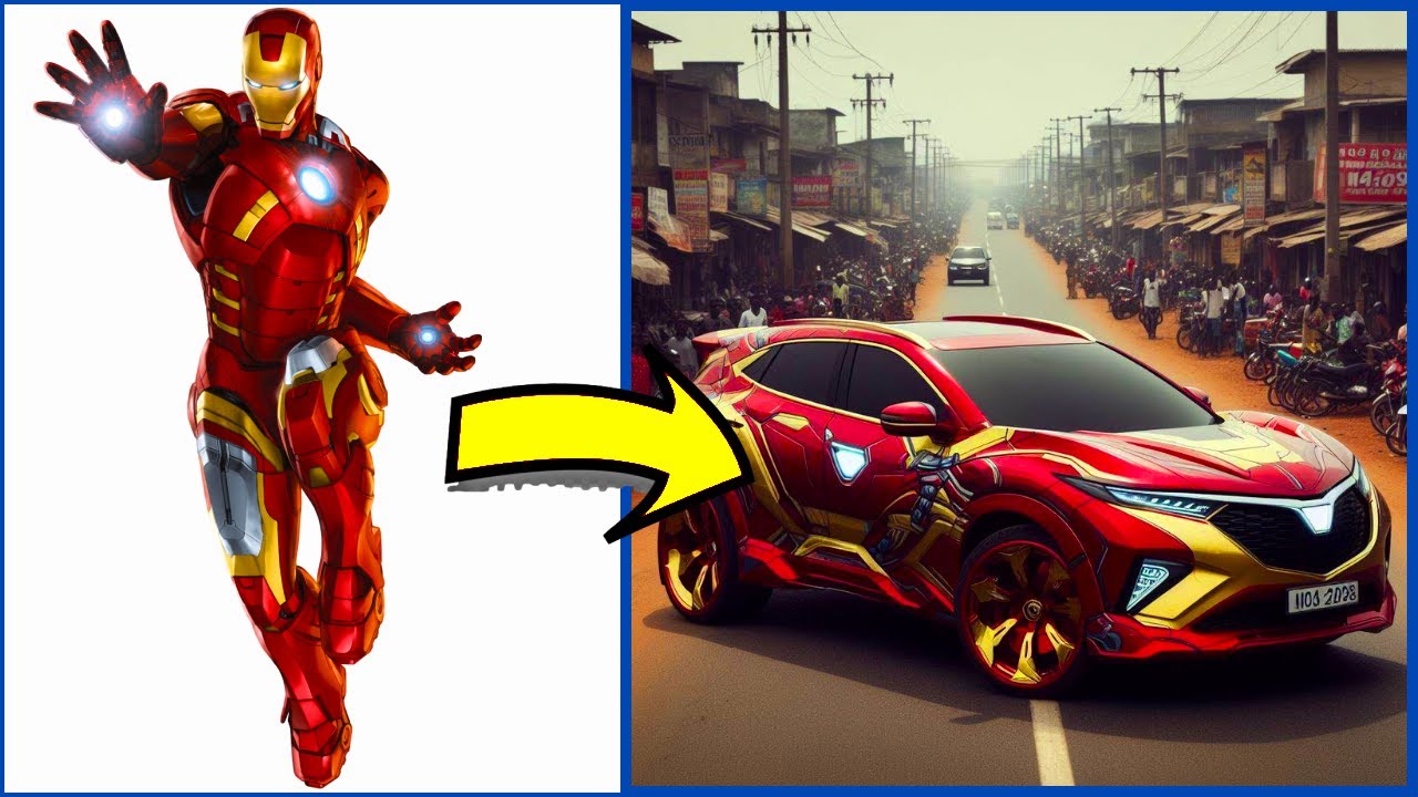Avengers Characters but Cars | Marvel Superheroes Car Version | CAR ...