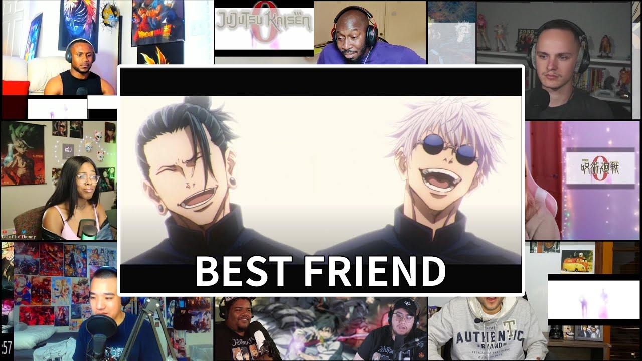 Gojo kills Geto REACTION MASHUP | Jujutsu Kaisen 0: The Movie 呪術廻戦 0 ...