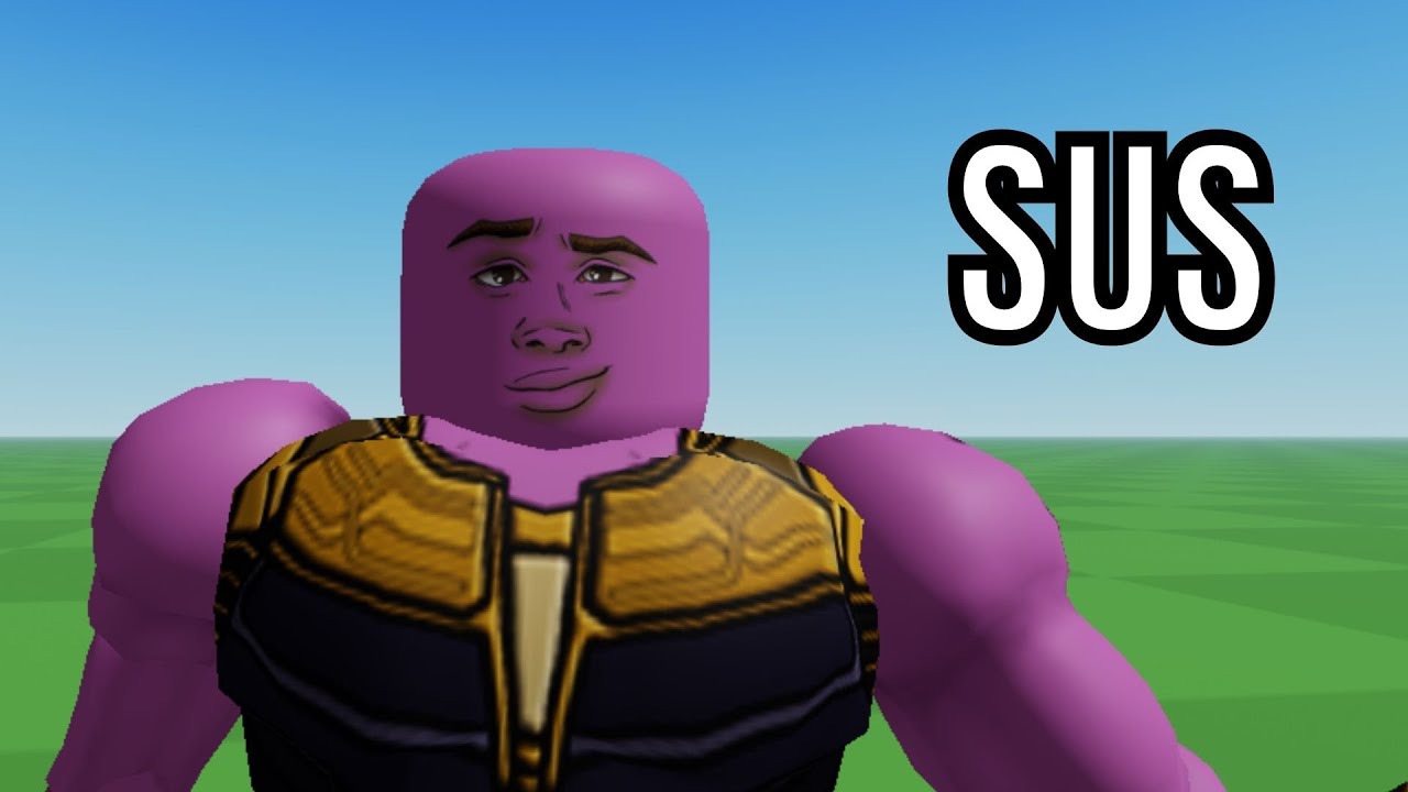 Thanos is SUS | Catalog Avatar Creator | Roblox - YouTube