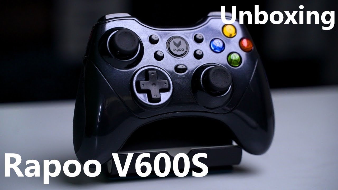 Wireless Gamepad Unboxing & Review | RAPOO V600S Wireless Gamepad ...