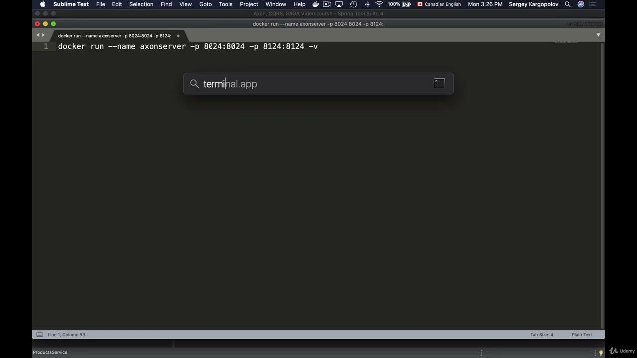 029 Run Axon Server in a Docker container - YouTube