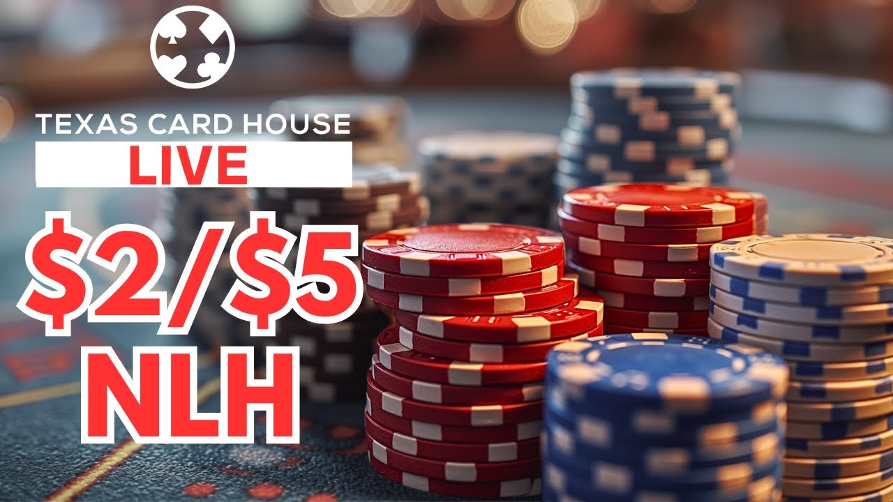 LIVE TEXAS POKER! $2/$5 No-Limit Hold'em Cash Game - YouTube