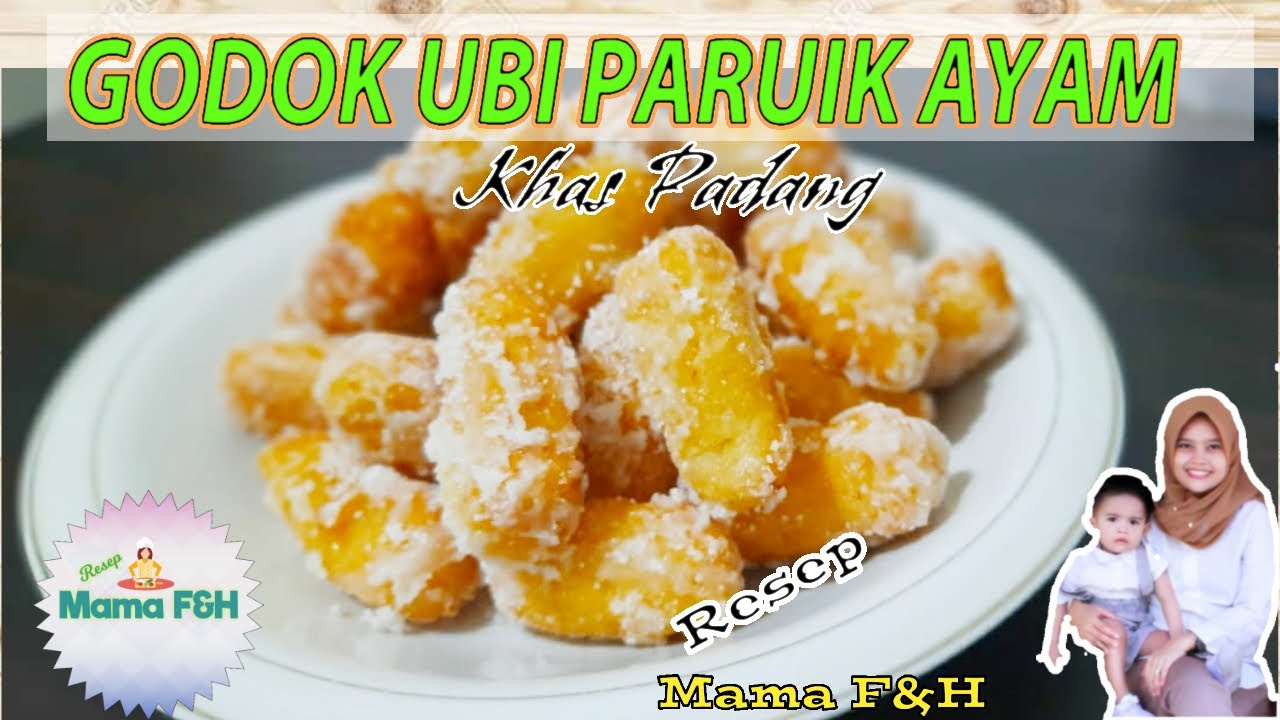 Ide Usaha rumahan | cara buat Paruik ayam atau getas singkong makanan ...