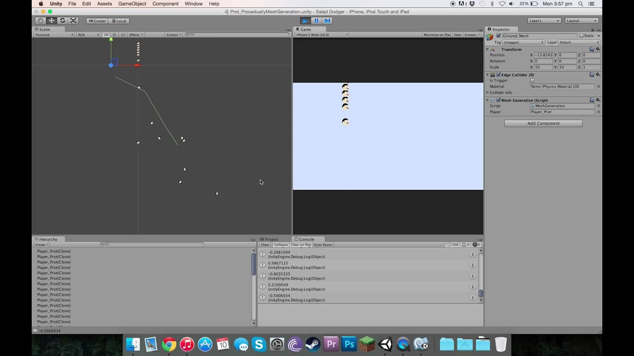 Dynamic Random EdgeCollider2d Generation in UNITY - YouTube