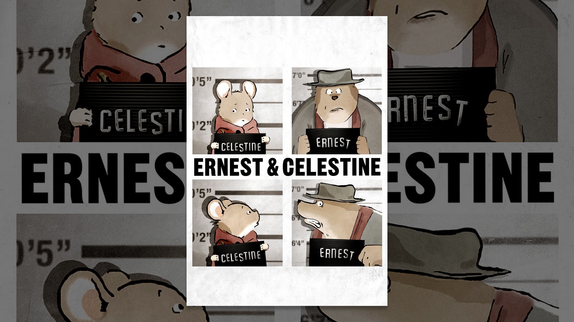 Ernest And Celestine Movie Poster