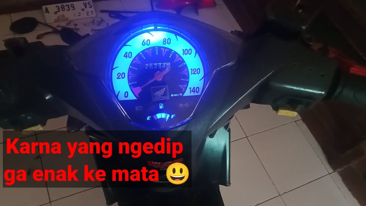 Cara ganti lampu speedometer dimotor beat karbu‼️ - YouTube