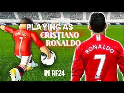 Playing As Cristiano Ronaldo In RF24! - YouTube