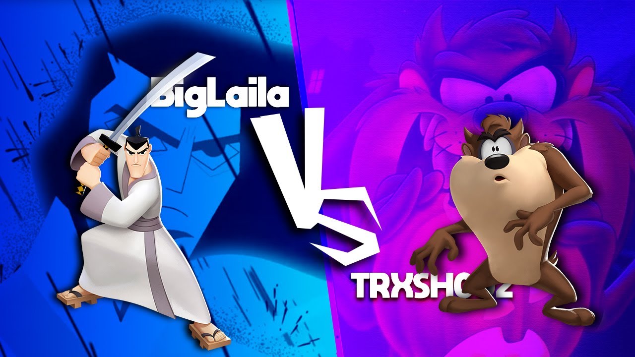 Multiversus | Uma partida contra @BIGLAILA ! (samurai jack vs taz ...