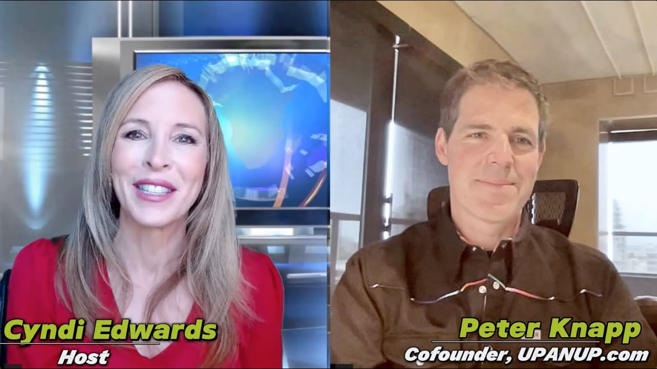 Cyndi Edwards interviews Peter Knapp about Upanup - YouTube