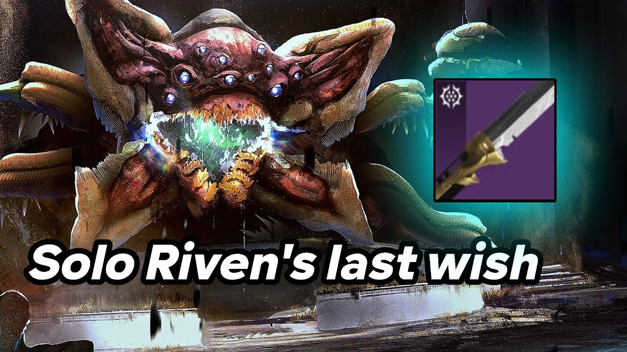 Destiny 2 The Edge Of Fate Solo Riven One Shot Sword - YouTube