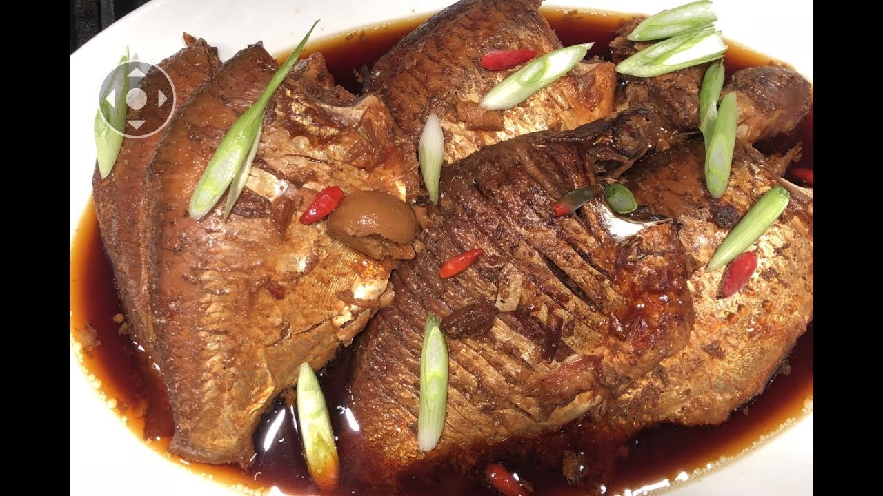 khmer food- Braised Fish ( Kor Trey)ខត្រី - YouTube