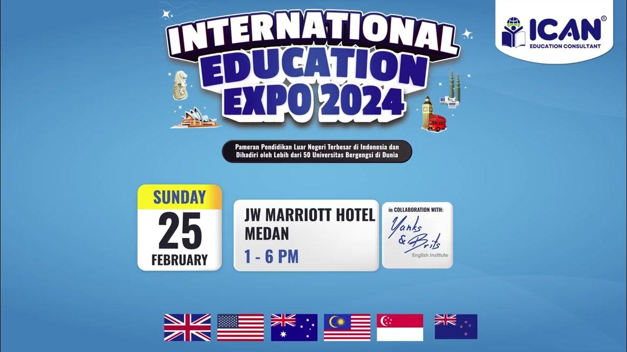 𝐏𝐚𝐦𝐞𝐫𝐚𝐧 𝐏𝐞𝐧𝐝𝐢𝐝𝐢𝐤𝐚𝐧 𝐓𝐞𝐫𝐛𝐞𝐬𝐚𝐫 𝐈𝐂𝐀𝐍 𝐈𝐧𝐭𝐞𝐫𝐧𝐚𝐭𝐢𝐨𝐧𝐚𝐥 𝐄𝐝𝐮𝐜𝐚𝐭𝐢𝐨𝐧 𝐄𝐱𝐩𝐨 𝐌𝐞𝐝𝐚𝐧 𝟐𝟎𝟐𝟒 𝐇𝐚𝐝𝐢𝐫 𝐊𝐞𝐦𝐛𝐚𝐥𝐢 - YouTube