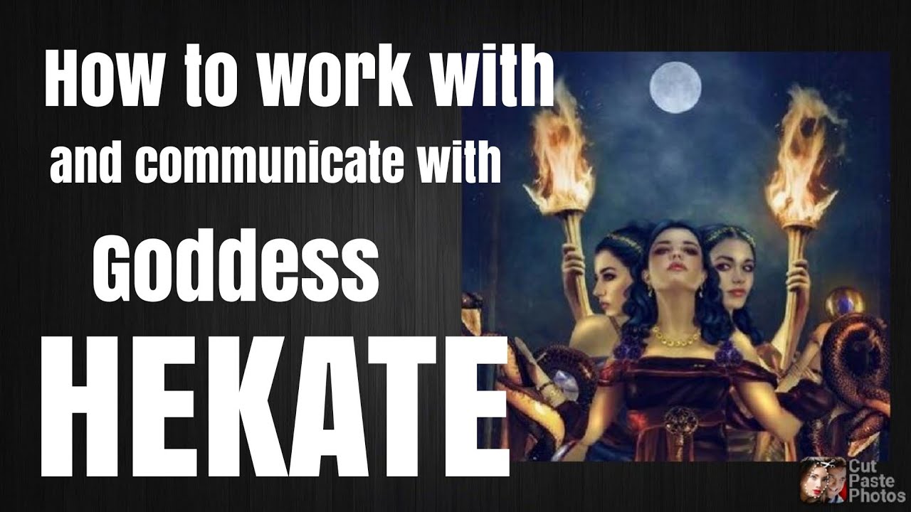 How to work with goddess Hekate how to communicate with hecate - YouTube