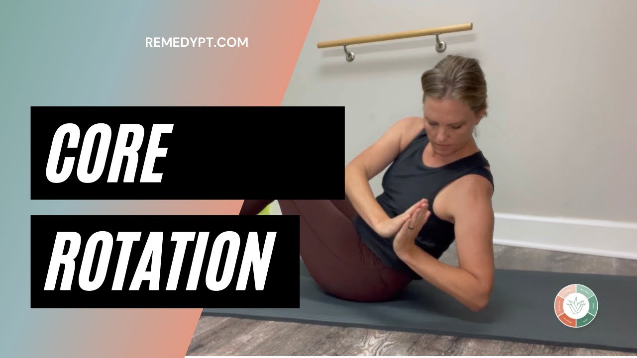 Core rotation exercises - YouTube