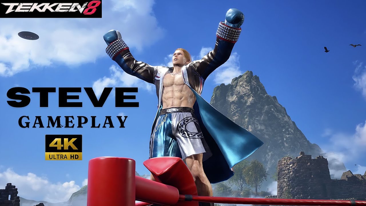 STEVE FOX 💪 Gameplay | Tekken 8 Arcade battle | (4k Ultra HD ) #tekken8 ...
