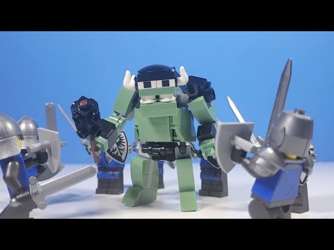 lego troll medieval moc. - YouTube