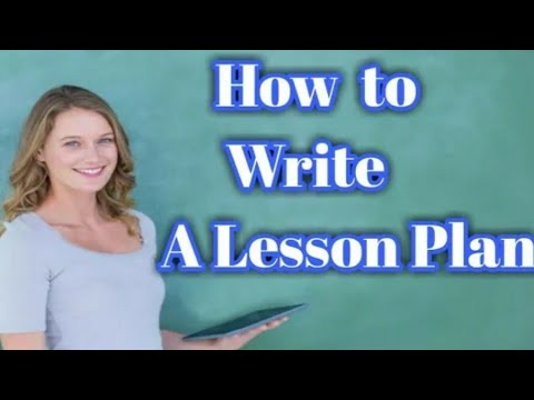 How to create a Lesson Plan|Steps in Making a Lesson Plan|Lesson ...