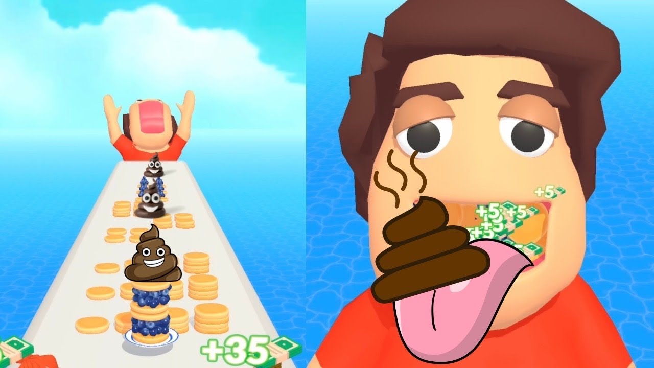 Pancake Run - Gameplay Walkthrough runner gameplay ALL Levels Android ...