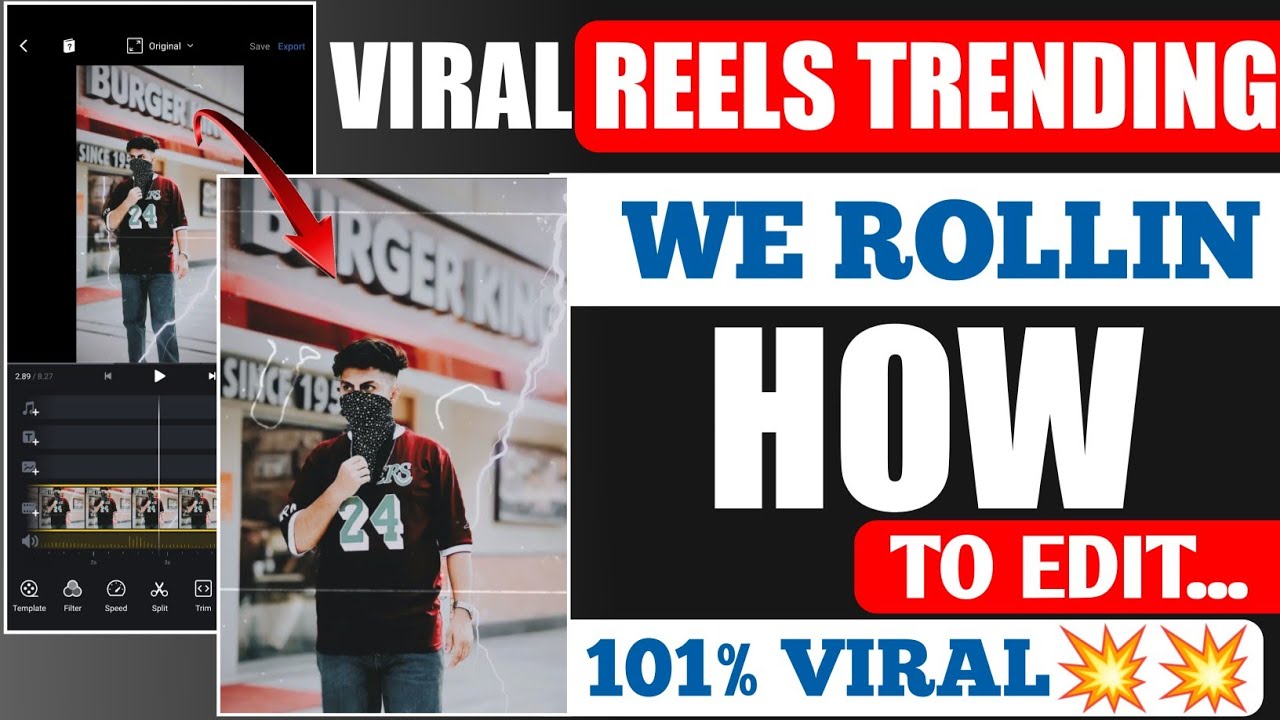 We Rollin Viral Reels Editing | Viral 3d Effect Reels Editing | New ...