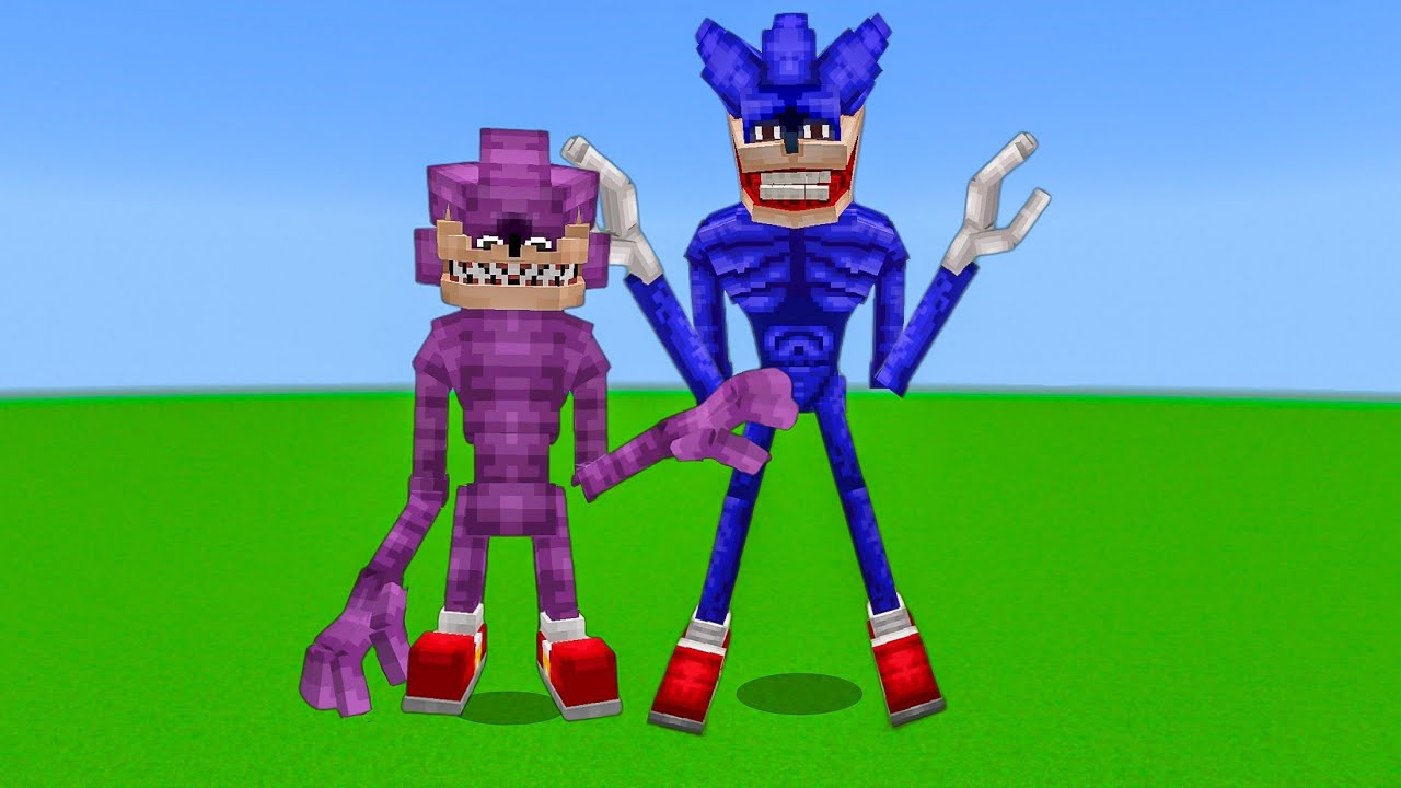 Shin Amy Vs Shin Sonic in Minecraft! - YouTube